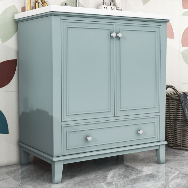 Winston Porter Nistor 30 Free Standing Single Bathroom Vanity With